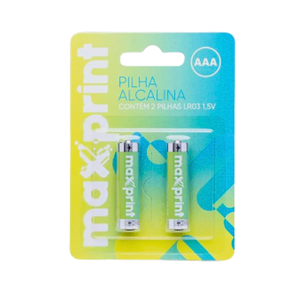 Pilha Alcalina AAA Max 2 UN